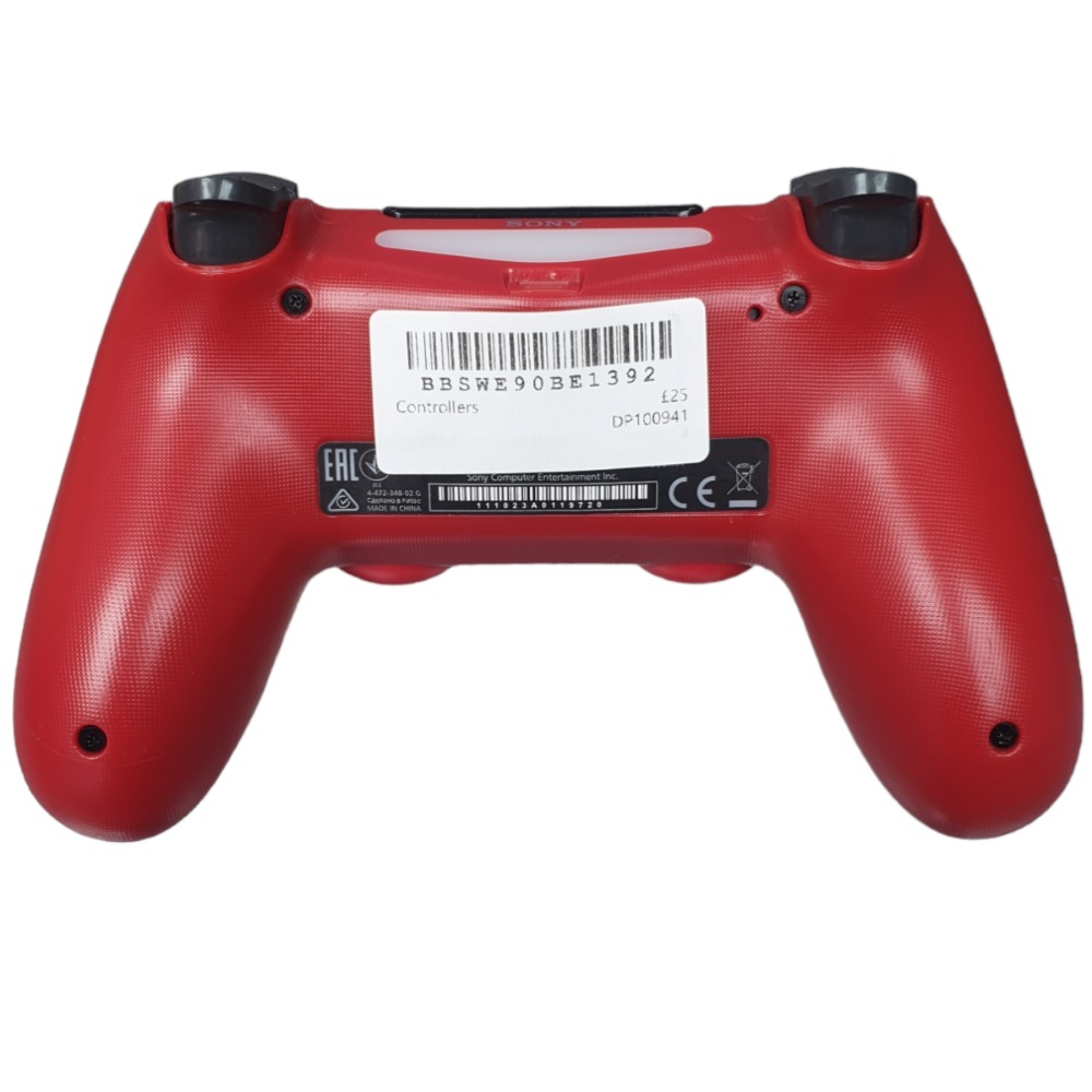 Pre-owned Play station 4 controller-Red (official) - Own4Less